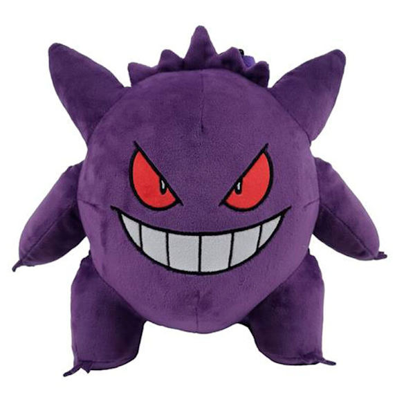 Pokemon Gengar plush backpack 29cm | CDON