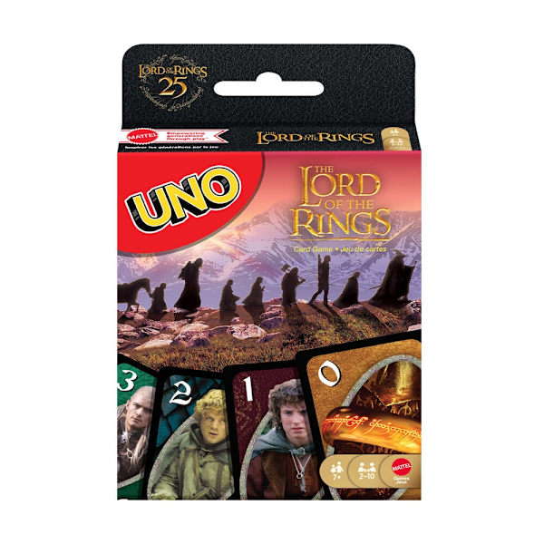 UNO Lord of the Rings card game | CDON