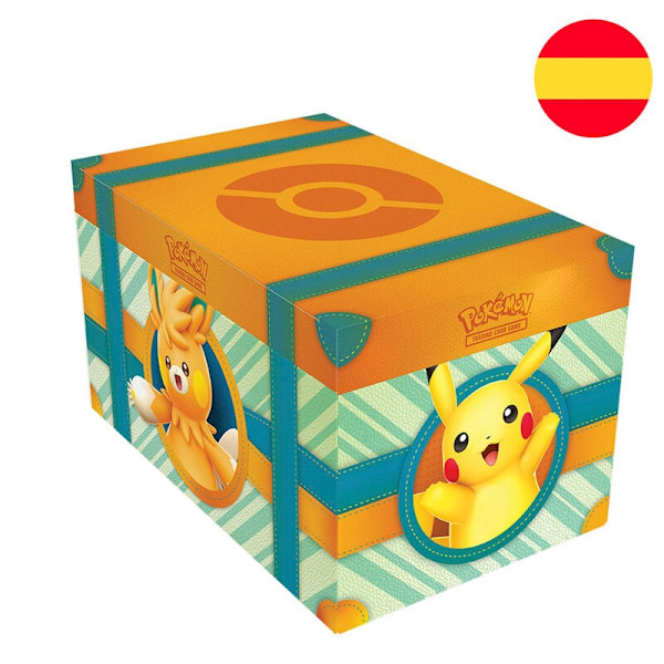 Spanish Pokemon Treasure chest collectable card game | CDON