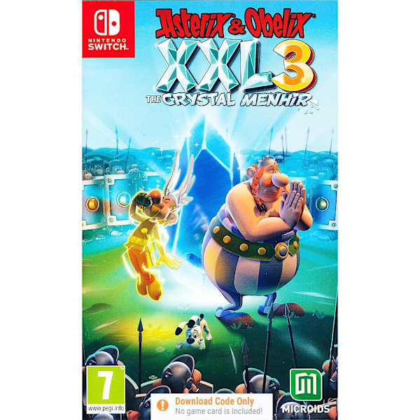 Asterix & Obelix XXL3 The Crystal Menhir Nintendo Switch (Code in a box ...