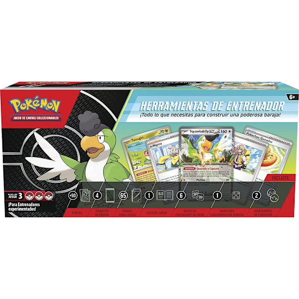 Spanish Pokemon Trainers Tools Collectible card game box | CDON