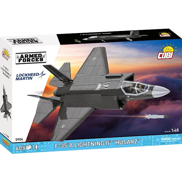 Cobi F-35A Lightning II "Husarz" 1:48 | CDON