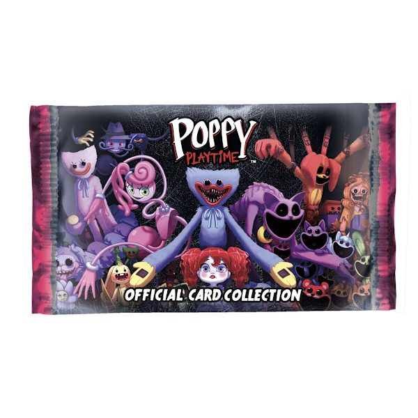 Poppy Playtime Trading Cards Koko laatikko 24 pakkausta | CDON