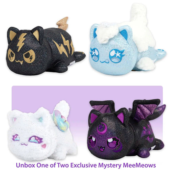 Aphmau MeeMeows Plush Sparkle Elemental 3-pack | CDON