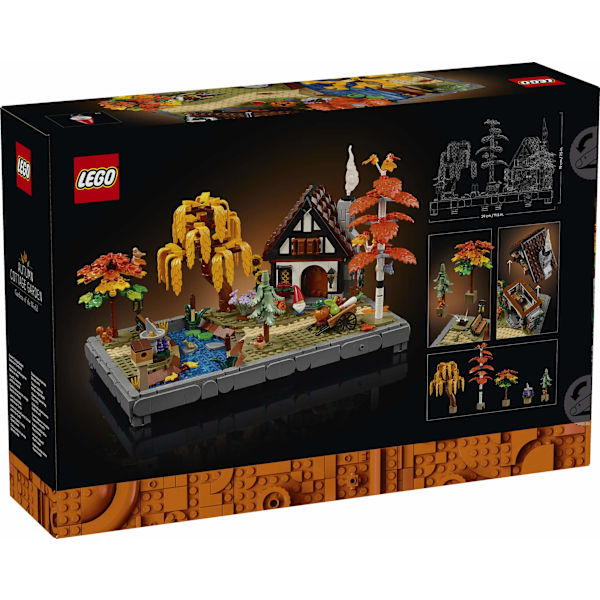 LEGO® Icons Höstig stuga och trädgård 11372 | CDON