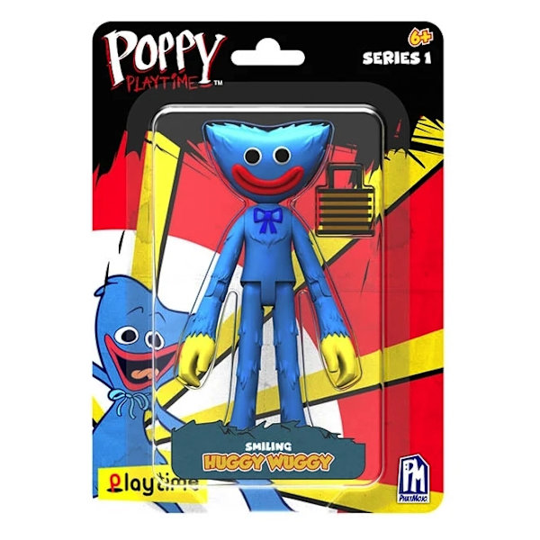 Poppy Playtime Actionfigur Smiling Huggy Wuggy | CDON