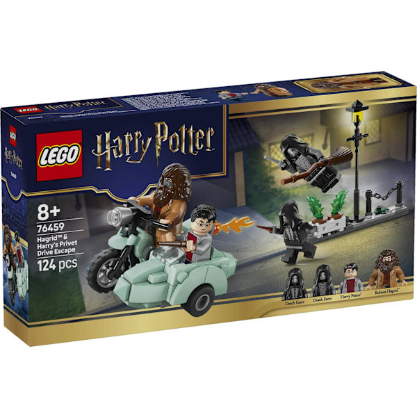 LEGO® Harry Potter™ Hagrid™ och Harrys flykt från Privet Drive 76459 | CDON