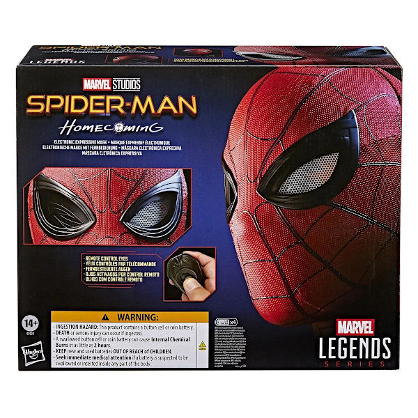 Marvel Legends Series Spiderman Electronic Mask Role Play | CDON