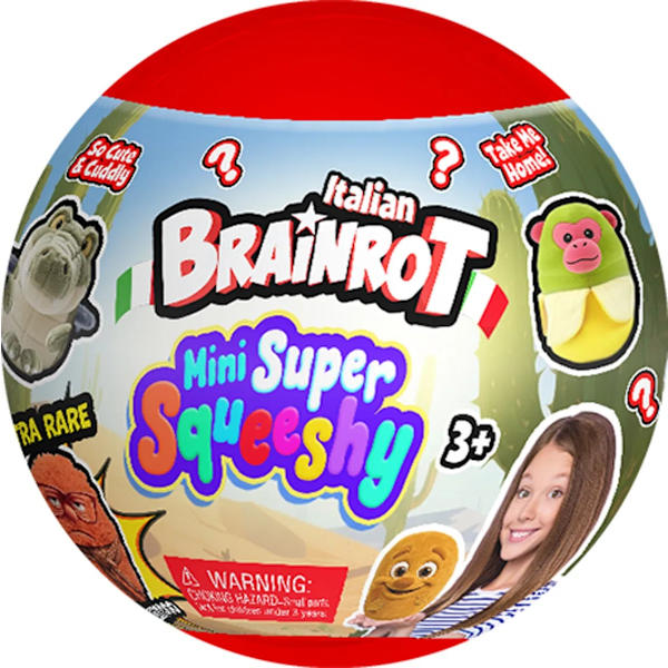 Italian Brainrot Mini Super Squeeshy | CDON