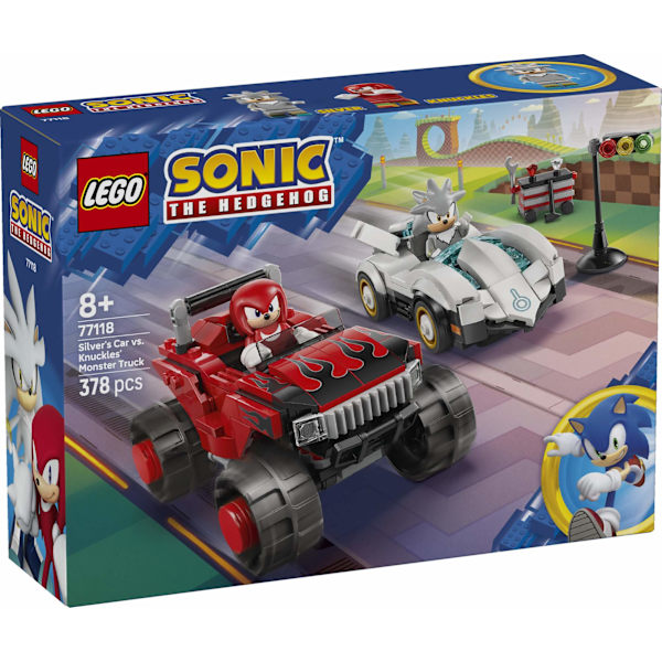 LEGO® Sonic the Hedgehog™ Silvers bil mod Knuckles monstertruck 77118 ...