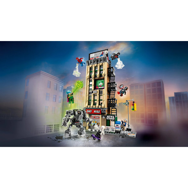 LEGO® Marvel Spider-Man mot Mysterio: Daily Bugle 76342 | CDON