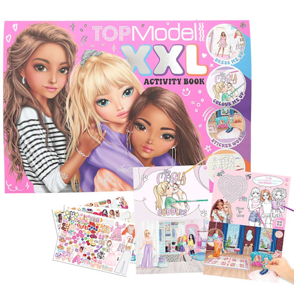 TOPModel XXL Pysselbok | CDON