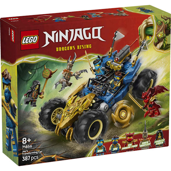 LEGO® Ninjago Jays förvandlingsbil 71856 | CDON