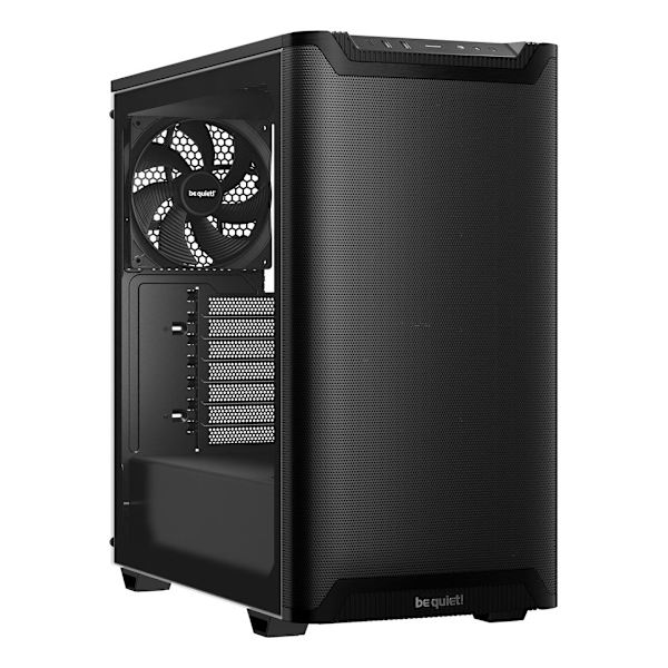 be quiet! PURE BASE 501 Airflow Window Black Midi Tower | CDON