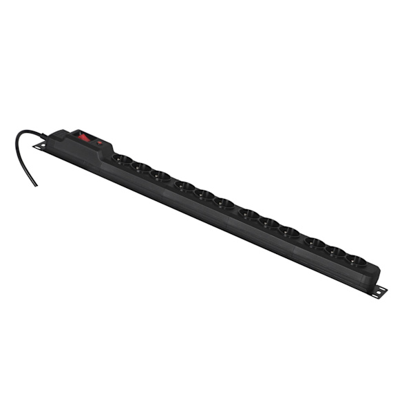 Activejet COMBO Power Strip 12 AC Outlets 5 m Black | CDON