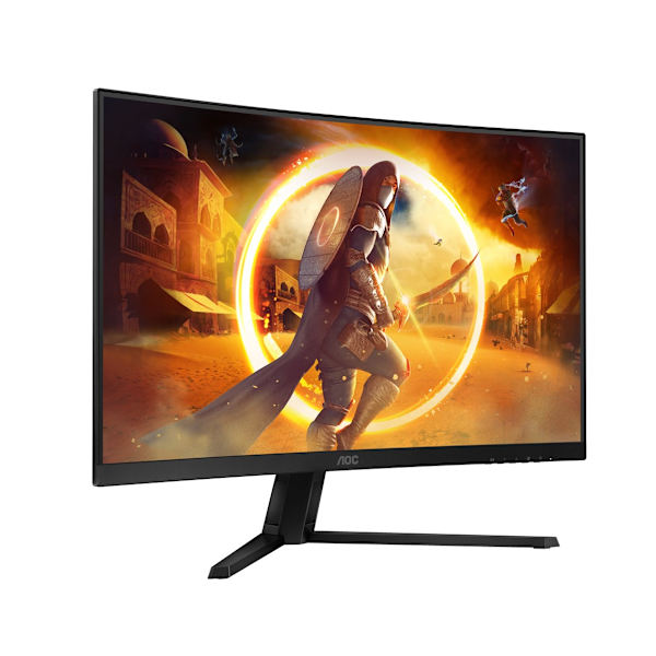 Curved Gaming Monitor - AOC - 32" - QHD - 180Hz - Fast VA Panel - 0.5ms ...