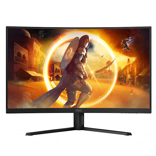 Curved Gaming Monitor - AOC - 32" - QHD - 180Hz - Fast VA Panel - 0.5ms ...