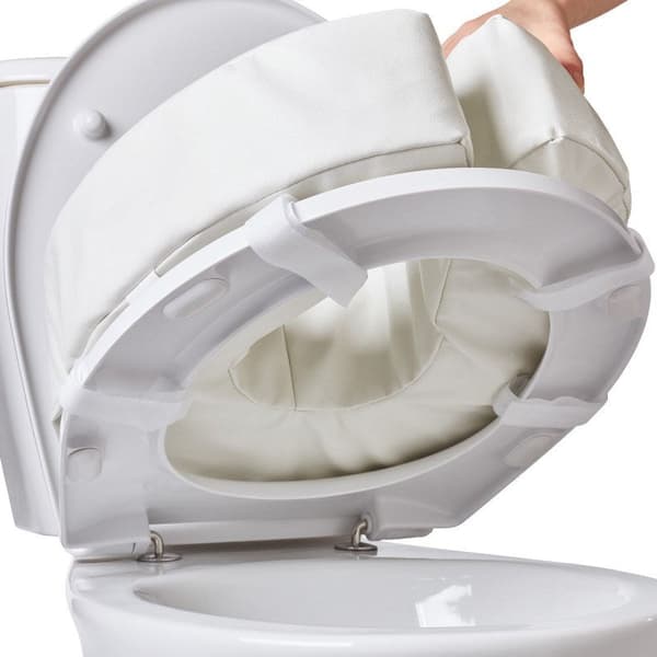 Soft Toilet Seat Riser 10 cm for Comfort | CDON
