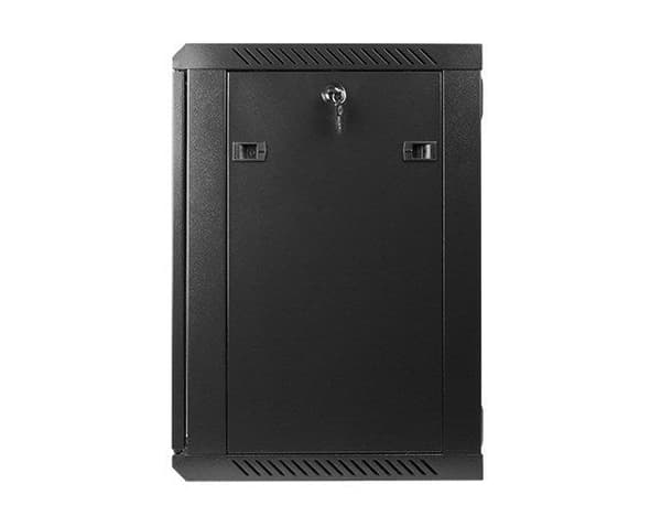 Lanberg Wall-Mounted Cabinet 19'' 1U 600x600mm Black | CDON