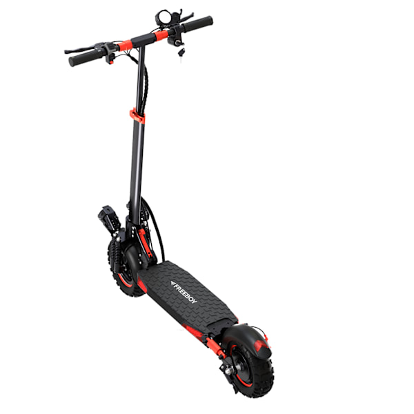 Freeboy J11MAX Electric Scooter, 11” Off-Road Tires, Dual Suspension ...