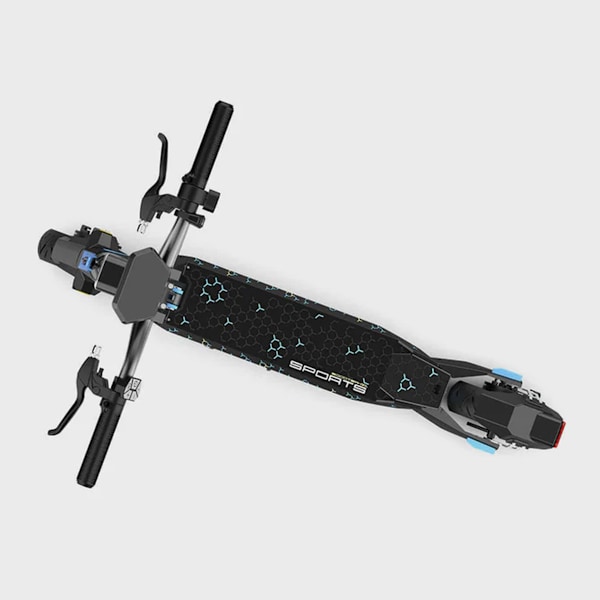 Hopfällbar pendlar-elsparkcykel för vuxna BOE G1, blå | CDON