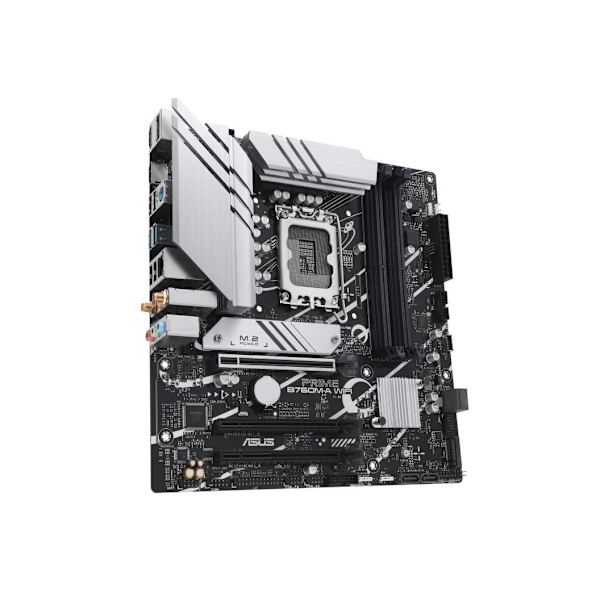 Moderkort, Asus, intel b760 express (lga1700, micro-atx, minne ddr5, minnesplatser 4, 3xpci ...