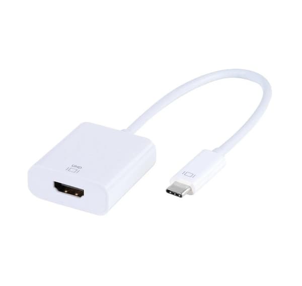 Vivanco-adapter USB-C - HDMI 0,15m, vit | CDON