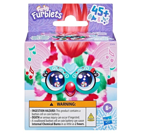 FURBY Interactive Plush Furblet Pep Mint 5 cm | CDON