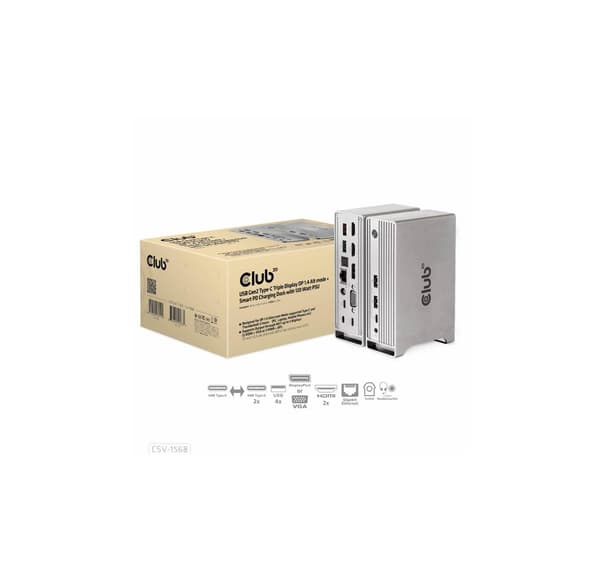 NB ACC DOCKING STATION/USB-C 120W CSV-1568 CLUB3D | CDON