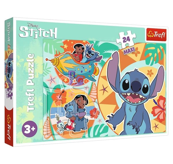 TREFL DISNEY STITCH Maxi palapeli, 24 kpl | CDON
