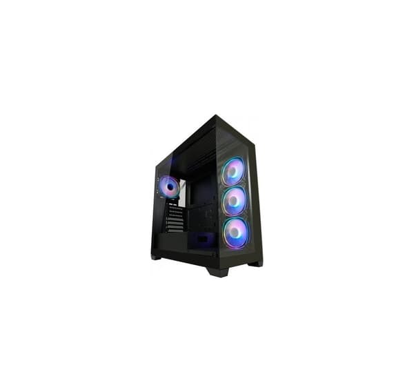 PC-kabinetter, LC-715B-ON svart, LC-Power | CDON