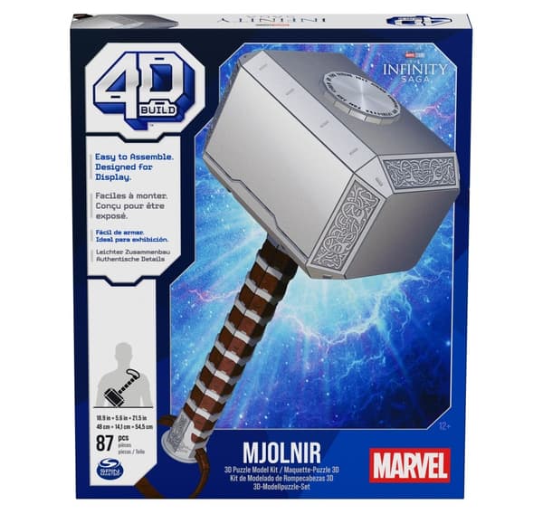 MARVEL 4D-pussel Thor Hammer | CDON