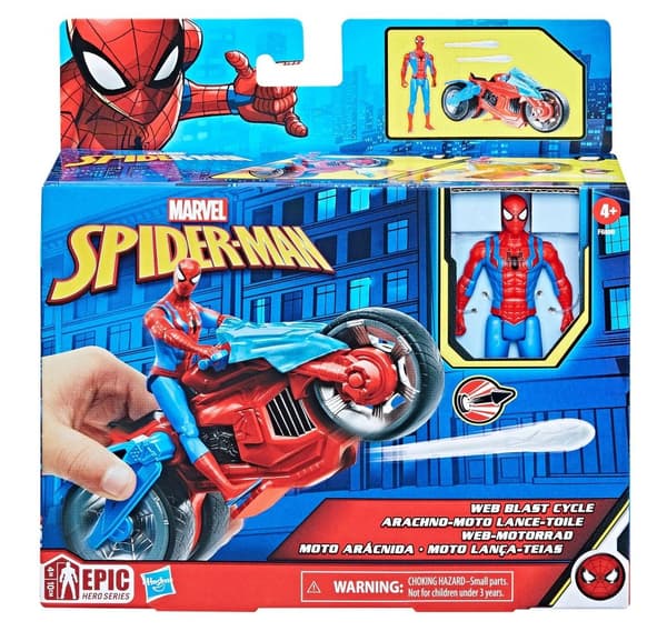 SPIDER-MAN Lekset Fordon och figur, 10 cm | CDON