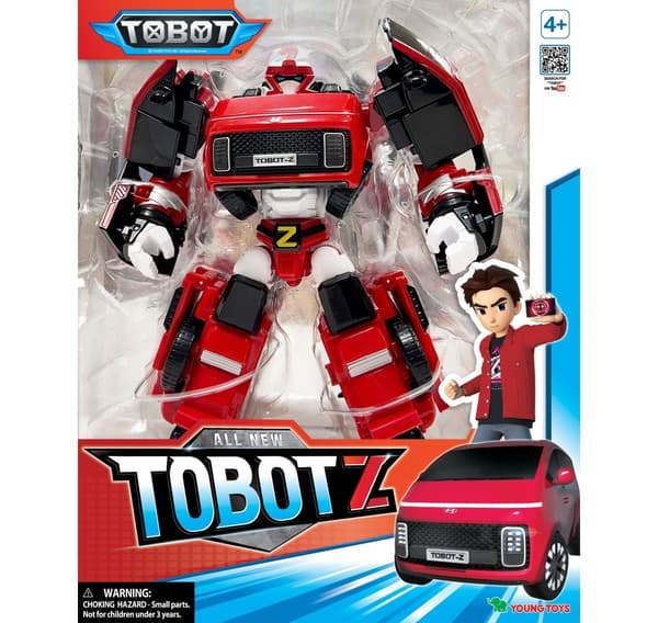 TOBOT Transformerende figur Tobot Z, 22 cm | CDON
