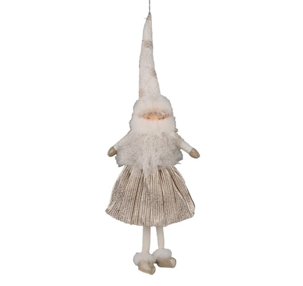 Dekor FAB DIANA H51cm, tomte, vit | CDON