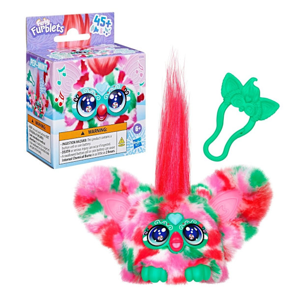 FURBY Interactive Plys Furblet Pep Mint 5 cm | CDON