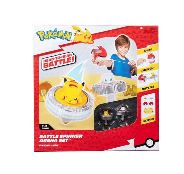 POKEMON 2 Battle Spinners med Stadium | CDON