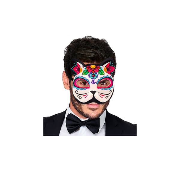 Mask Dia De Los Muertos Katt | CDON