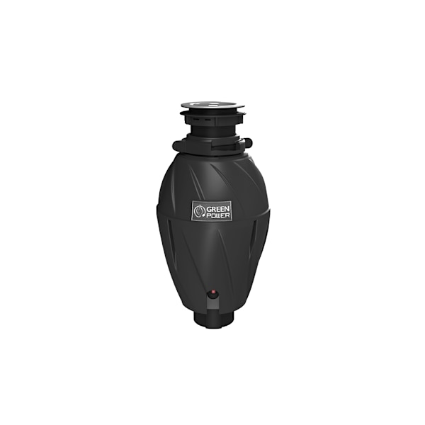 Elleci, Köksavfallskvarnar, TDH01000BK Green Power 1 HP DeLuxe | CDON