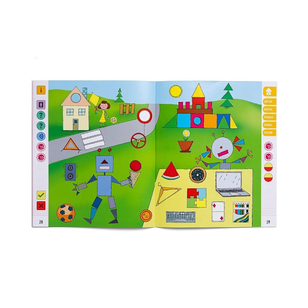 TADA Talbok: Former och färger | CDON