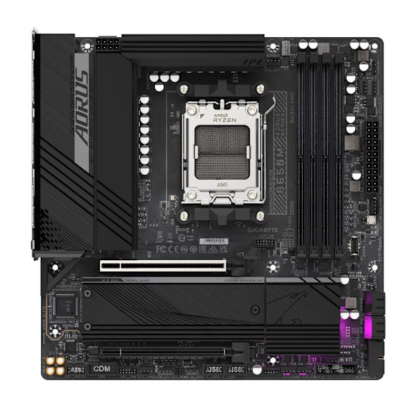Moderkort GIGABYTE AMD B650 (SAM5, Micro-ATX, Memory DDR5 ...