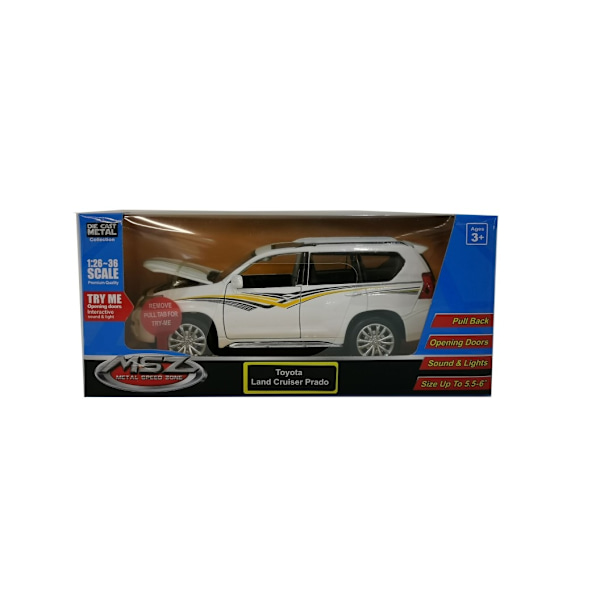 MSZ Pressgjuten modell Toyota Land Cruiser Prado, 1:32 | CDON