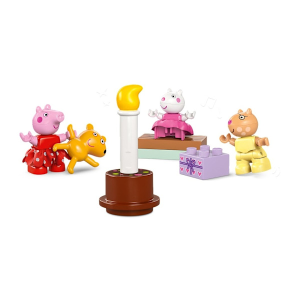 LEGO DUPLO Peppa Pig Födelsedagshus | CDON