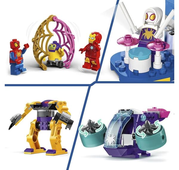 LEGO Spidey Team Spidey Web Spinner Högkvarter | CDON