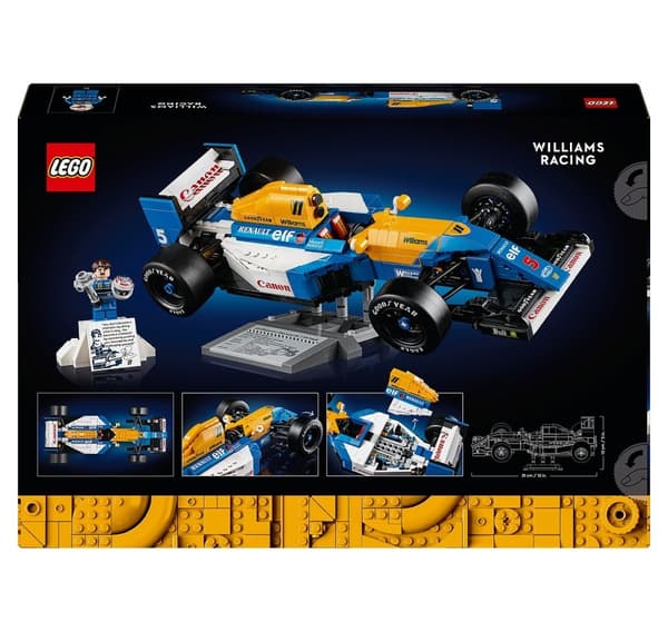 LEGO Icons Williams Racing FW14B och Nigel Mansell | CDON
