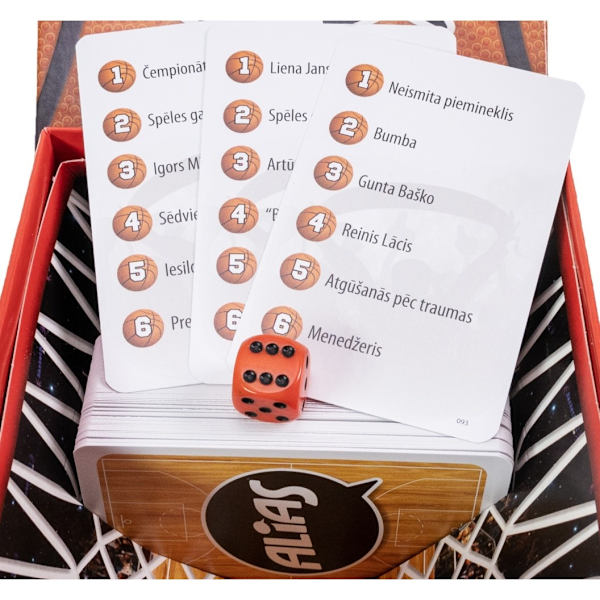 TACTIC Boardgame Alias: Basketball (på lettiska) | CDON