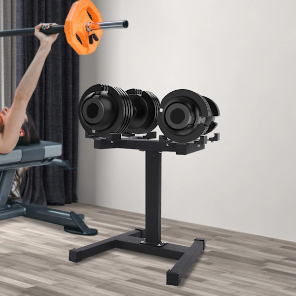Hantelställ, Maximal Viktkapacitet 136kg, Höjd 67cm, Bottenbredd 65cm ...