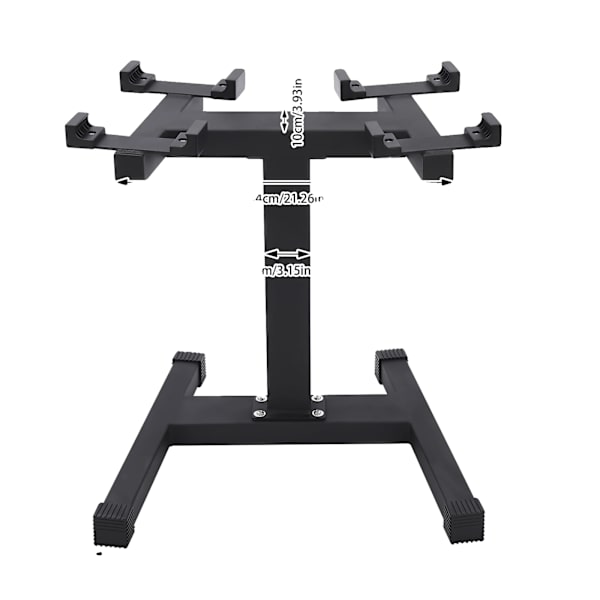 Hantelställ, Maximal Viktkapacitet 136kg, Höjd 67cm, Bottenbredd 65cm ...